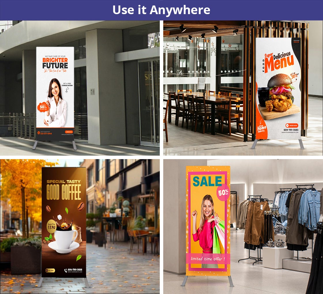 Economy EZ Extend Fabric Display Stand Online| Fast Delivery - CircleOne.in